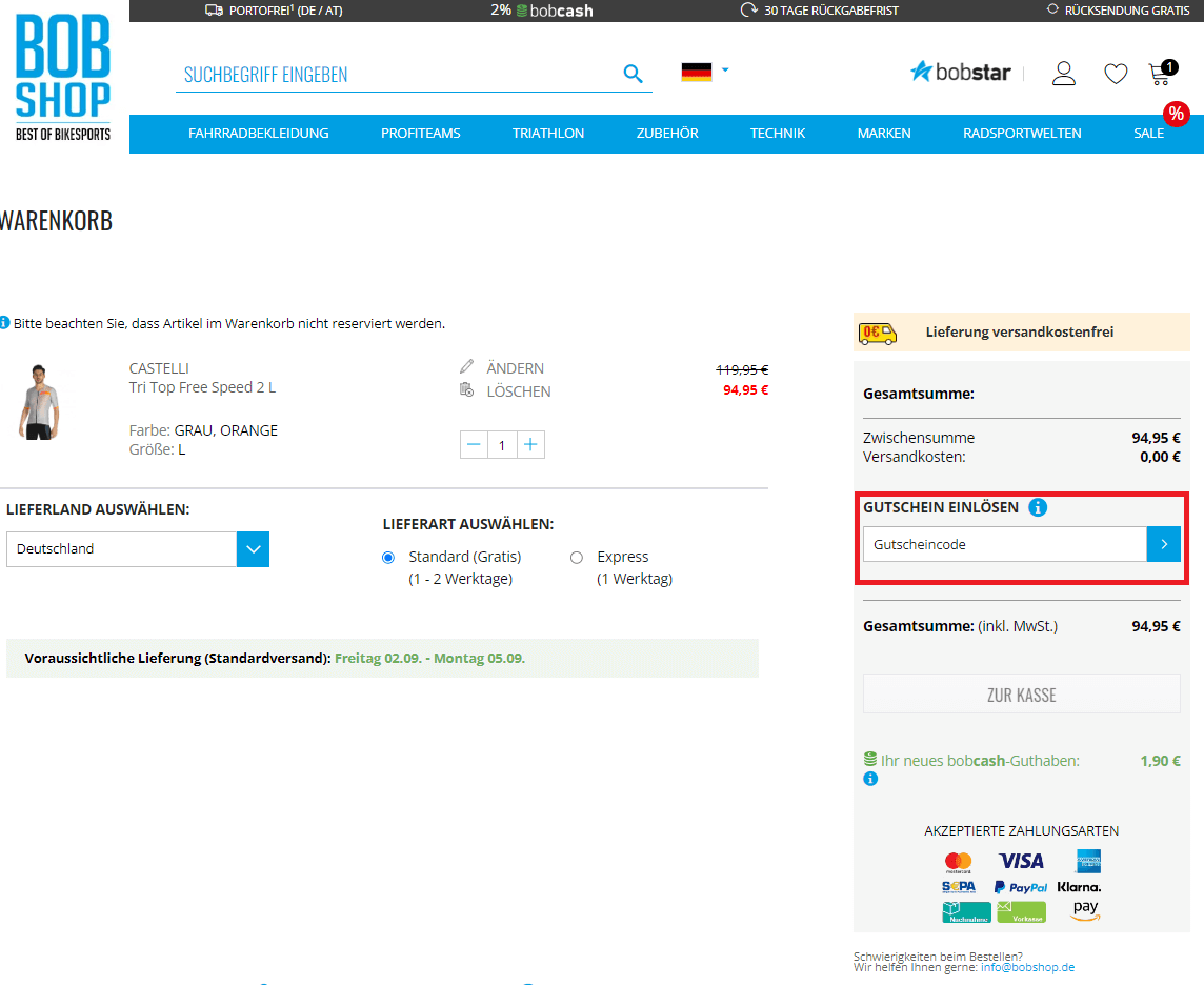 Bobshop Gutschein ᐅ 20% Rabatt | Februar 2024