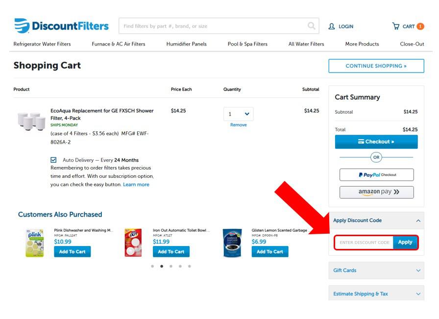 DiscountFilters Promo Codes: Get 25% This February 2025