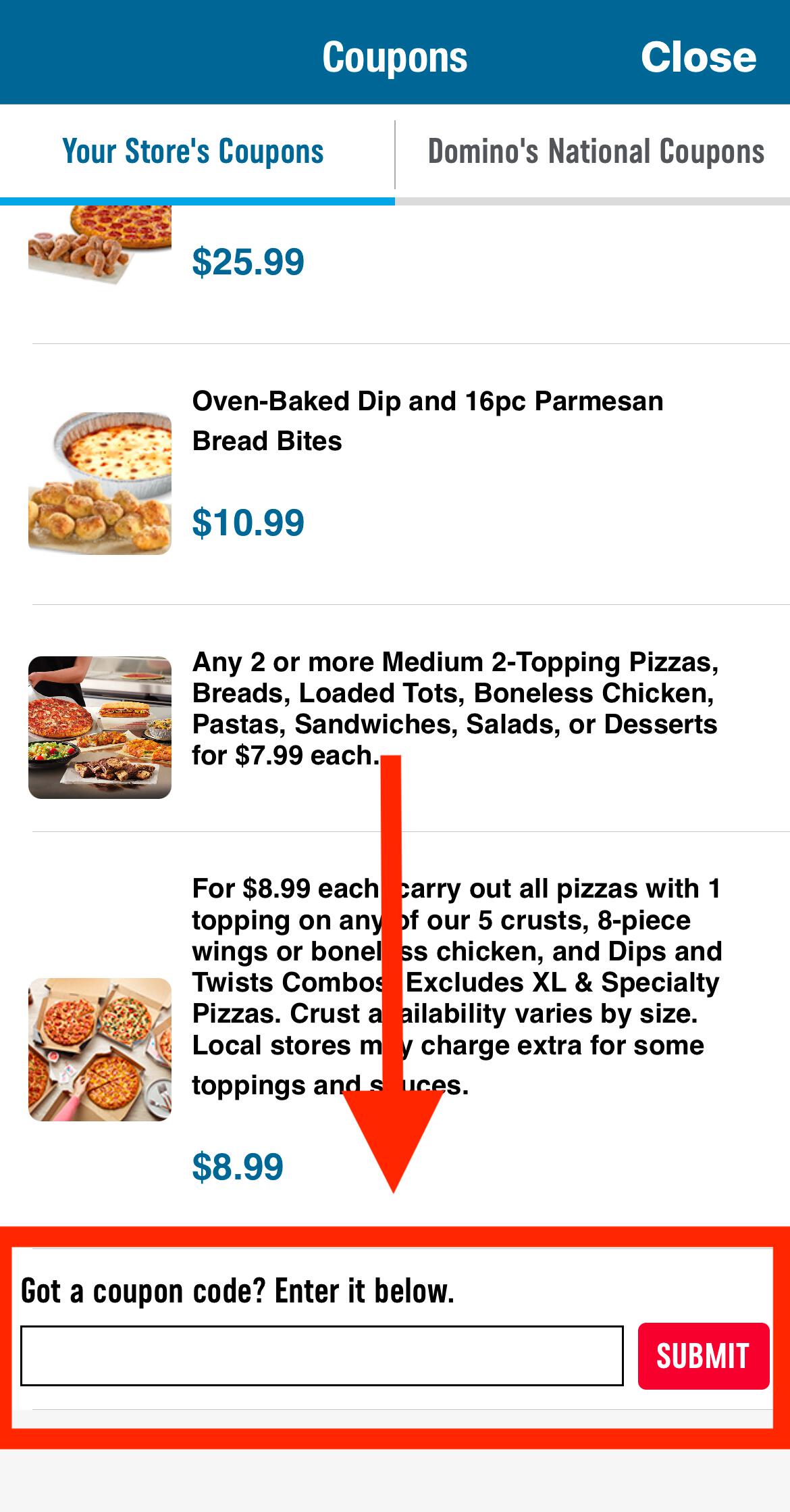 Domino's coupons - 20% off in December 2025