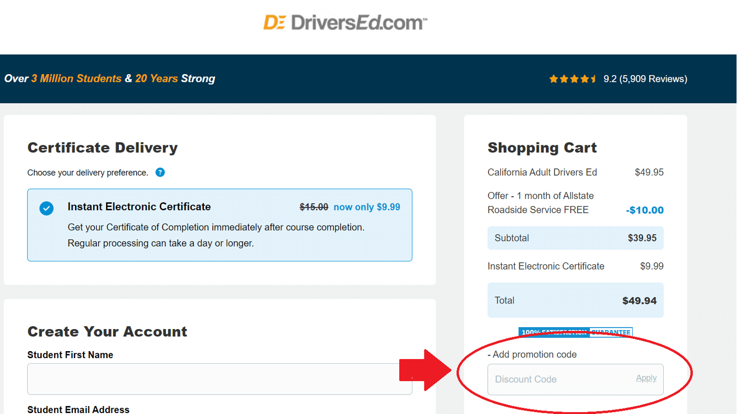 Drivers Ed Promo Codes & Discounts - 67% Off in December 2025