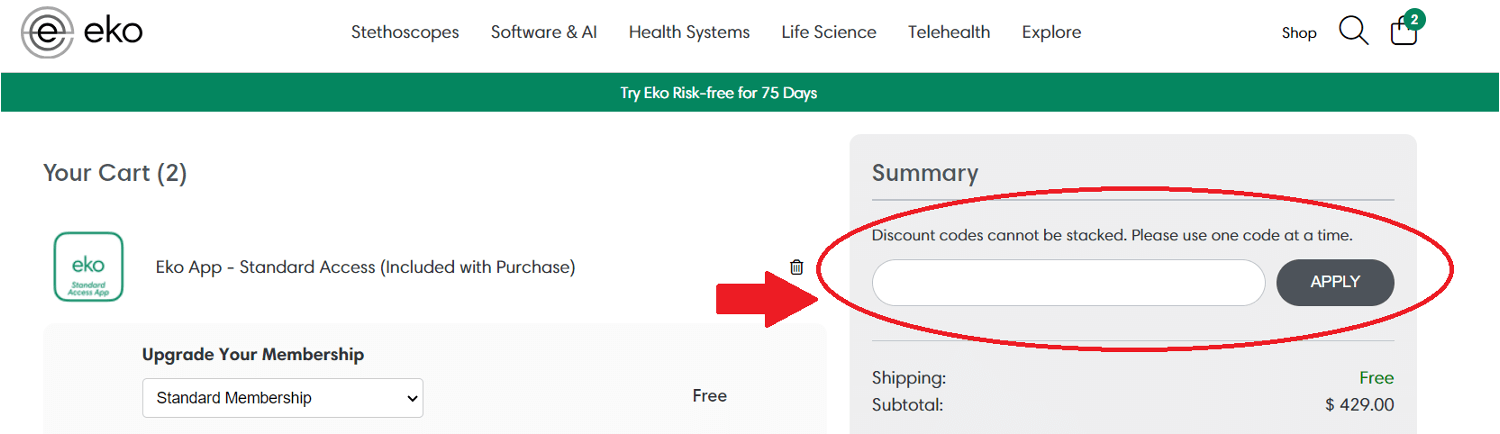 Eko Health coupons - 19% off in December 2025