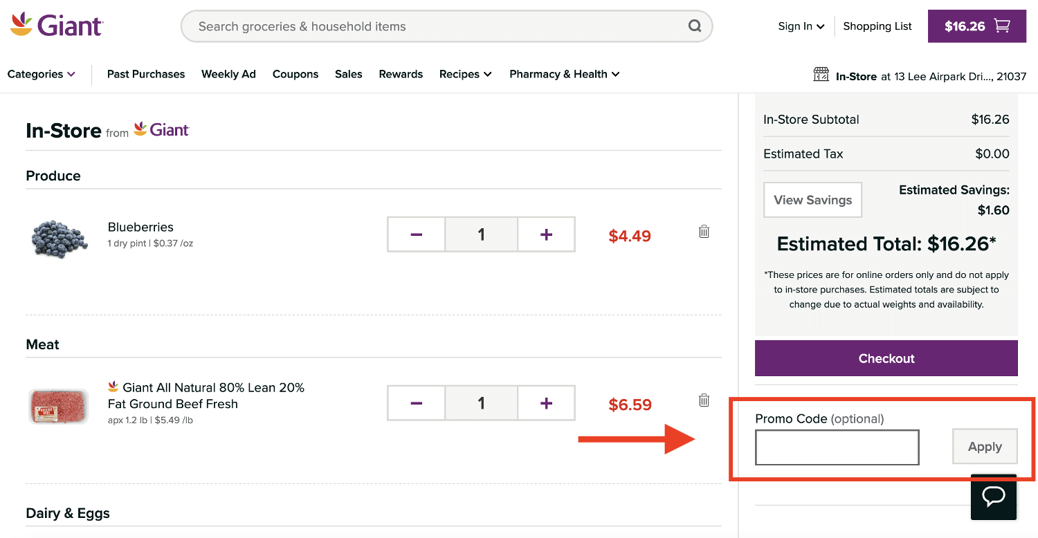 Giant coupons - 50% off in December 2025