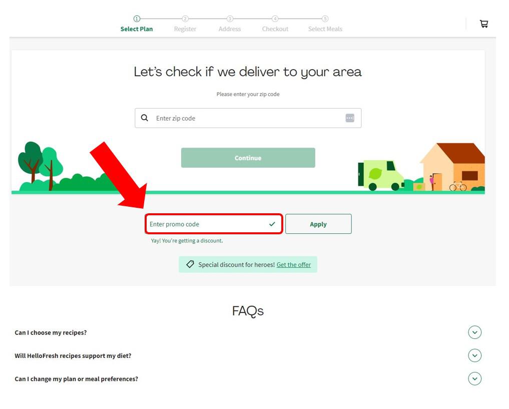 HelloFresh Promo Codes - 55% off in December 2025