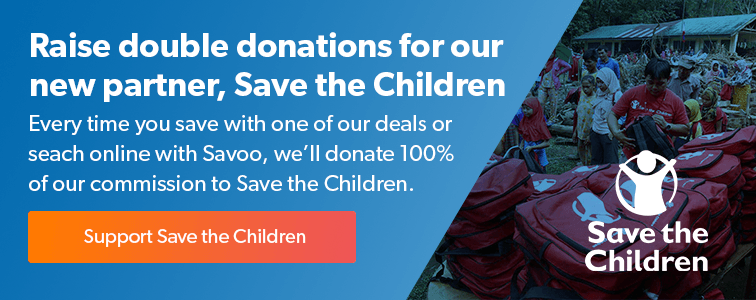 Voucher Codes and Deals | Save money and support a charity for free