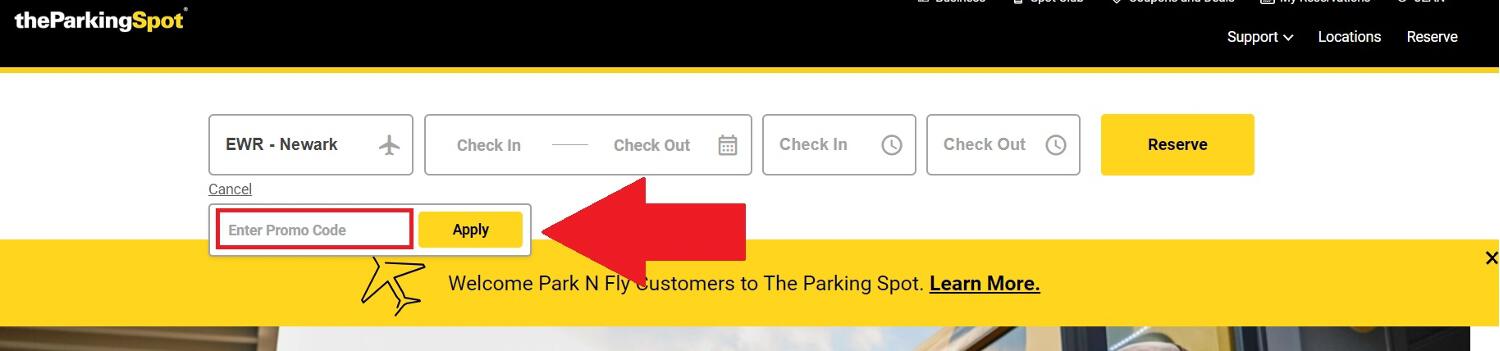 The Parking Spot Coupons & Promo Codes for December 2025